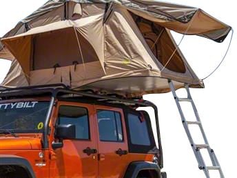 Smittybilt Toyota 4-Runner Overlander Roof Top Tent Ladder Extension ...