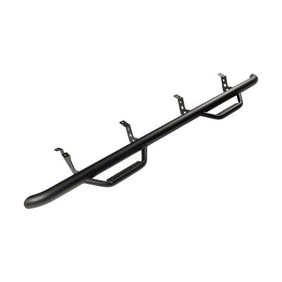 Smittybilt Toyota 4-Runner Wheel to Wheel Nerf Side Step Bars; Textured ...