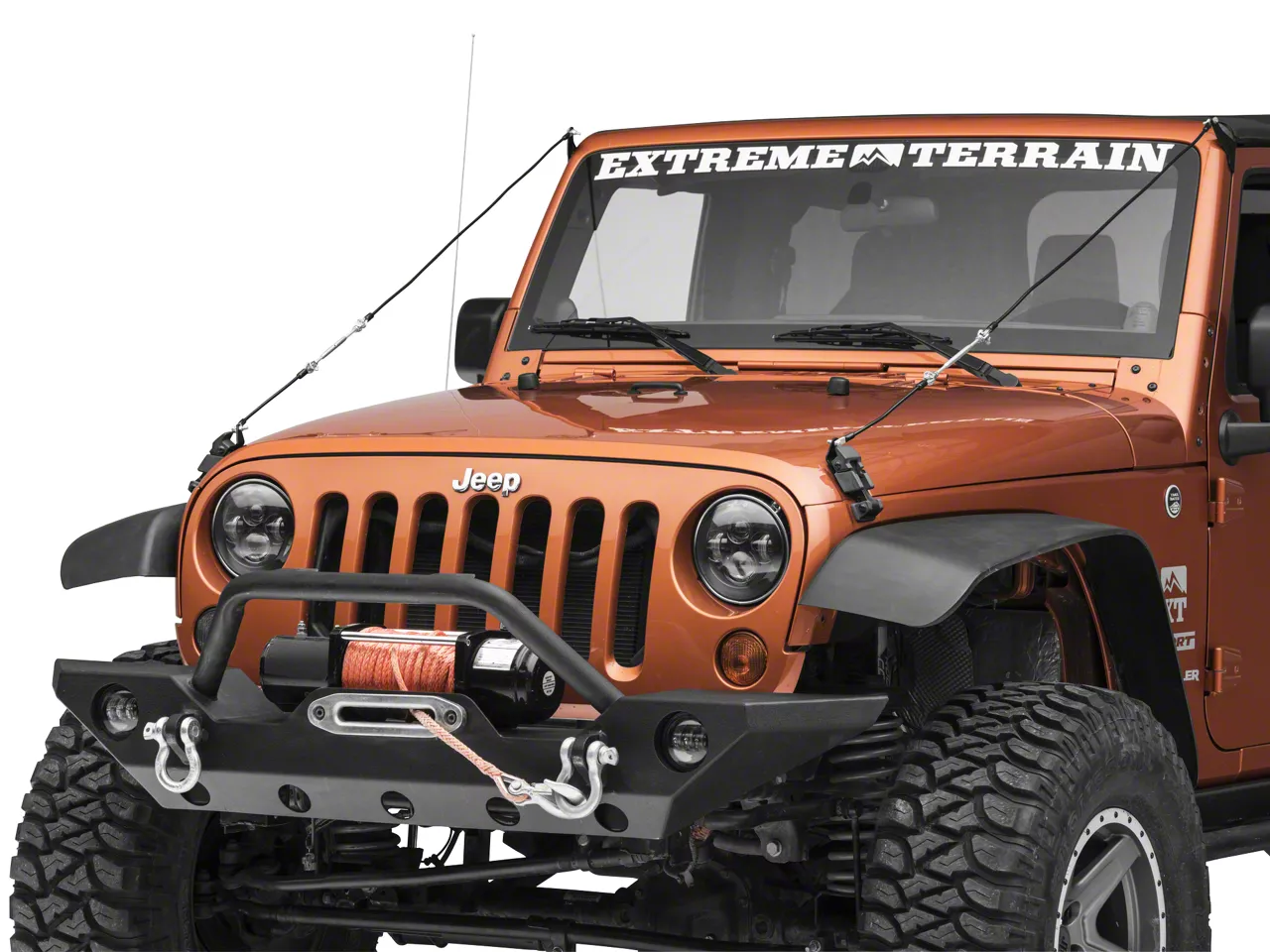 Smittybilt Jeep Wrangler Limb Risers 7611 (07-18 Jeep Wrangler JK)