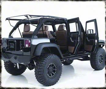 Smittybilt Jeep Wrangler Soft Top - OE Style Hardware - Bow Assembly ...