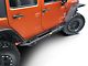 Smittybilt Jeep Wrangler SRC Side Armor; Textured Black 76634 (07-18 ...