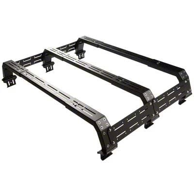 Smittybilt Tacoma Defender Low Profile Bed Rack 18606 (Universal; Some ...