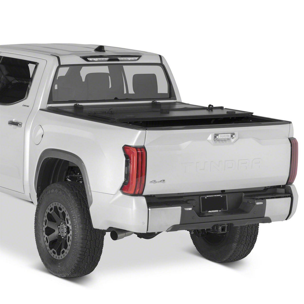 Smittybilt Tundra Bed Guard Hard Folding Tonneau Cover 2742001 (22-24 ...