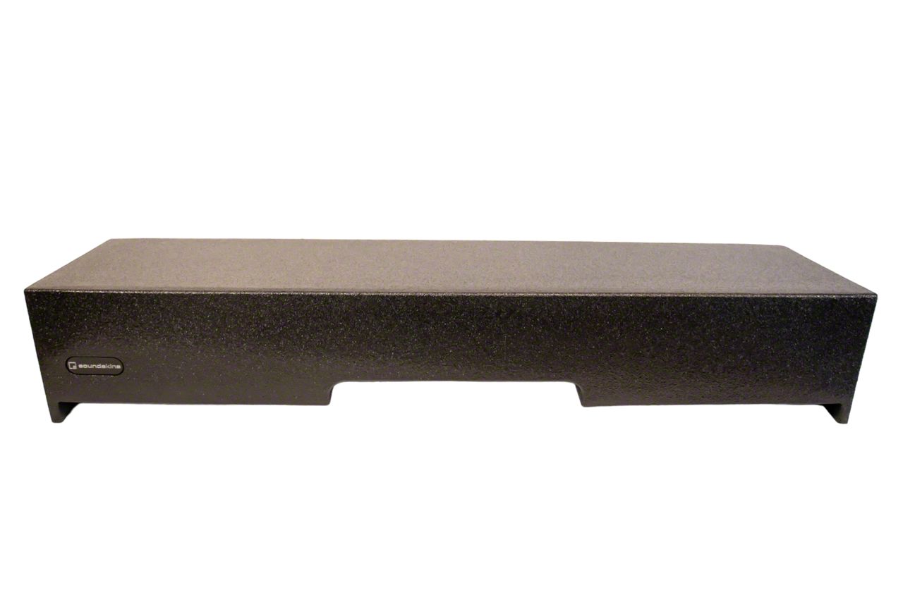 SoundSkins Titan Dual 12-Inch Sealed Down Fire Subwoofer Box; Bed Liner ...
