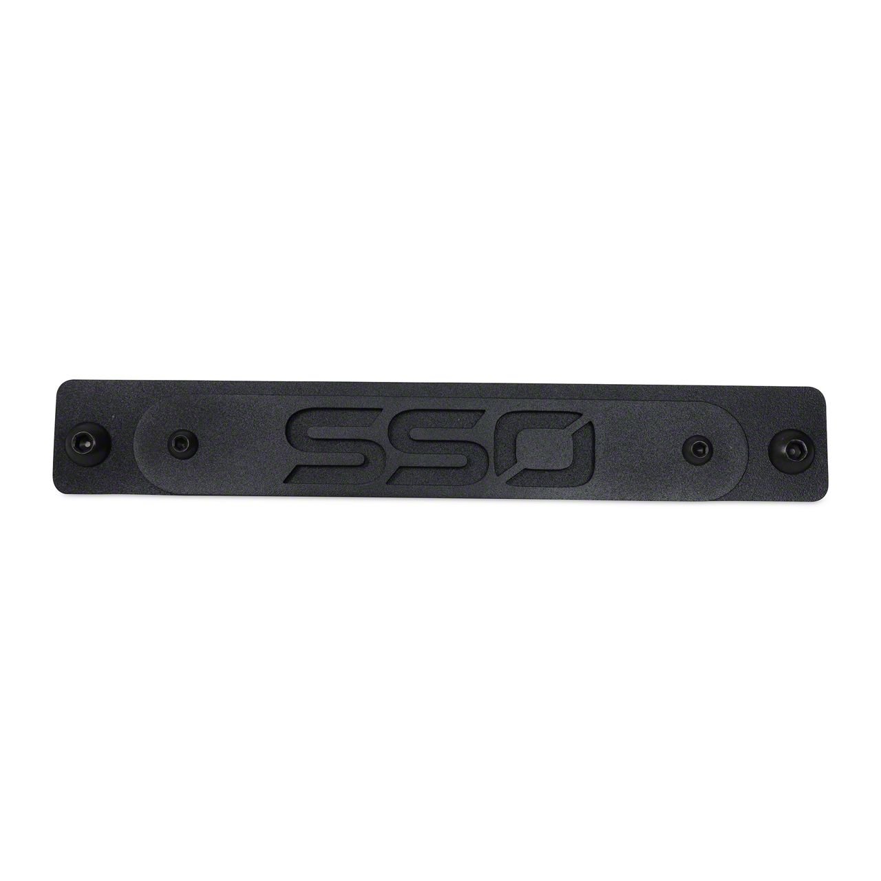 Southern Style Offroad Tacoma Winch Line Cover Plate; Black SSO-COV-00 ...