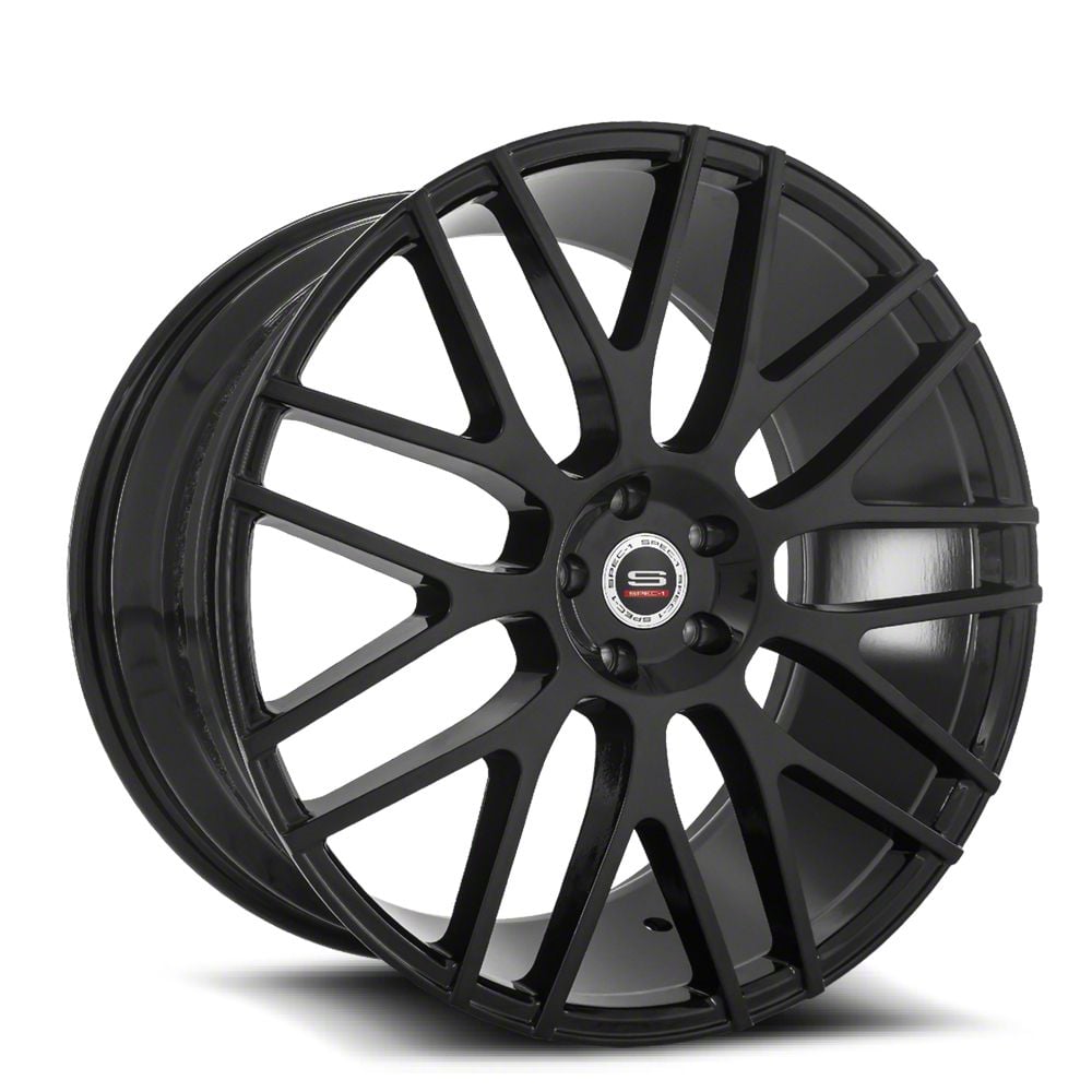 Spec-1 Jeep Wrangler SPL-001 Gloss Black Wheel; 20x10.5; 42mm Offset ...
