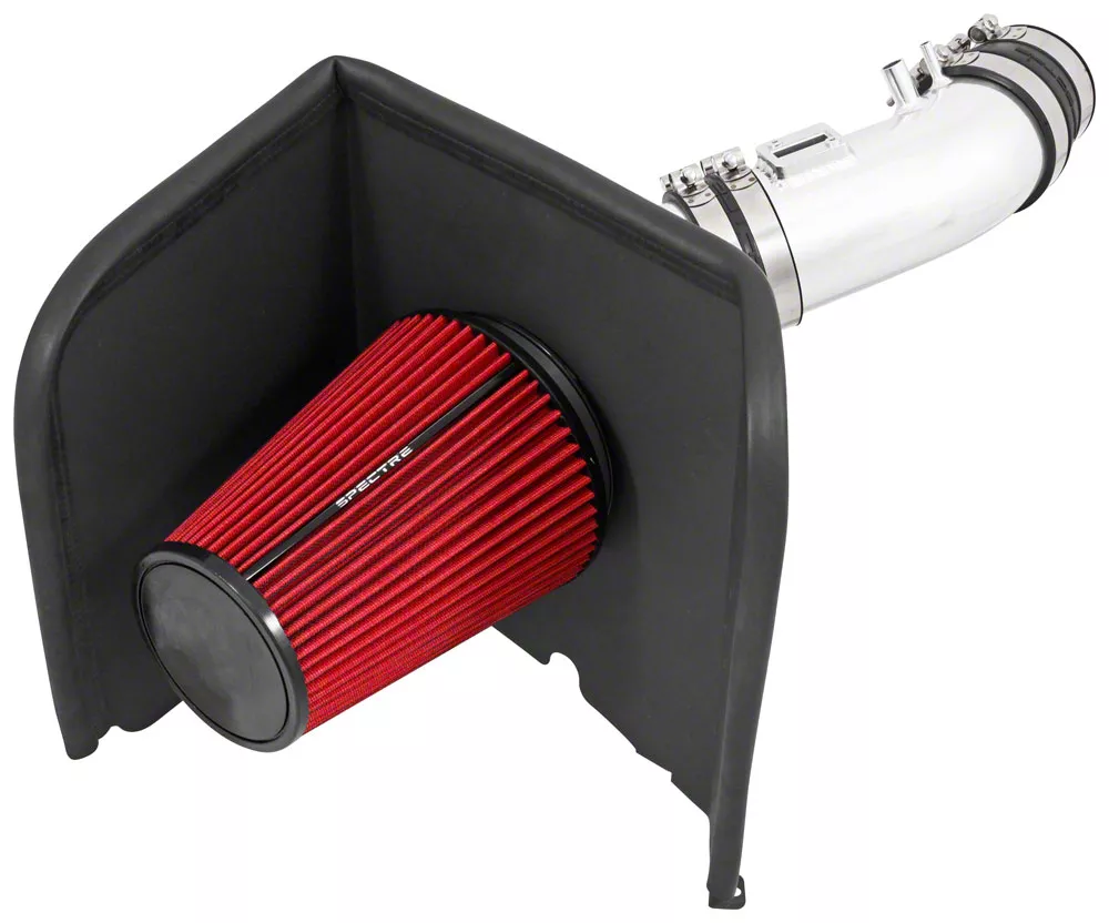 Spectre Tundra Performance Cold Air Intake; Polished SPE-9055 (12-21 5 ...
