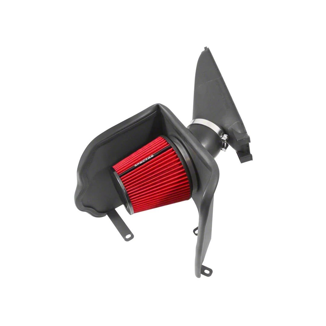 Spectre Tacoma Performance Cold Air Intake with Red Filter; Black SPE ...