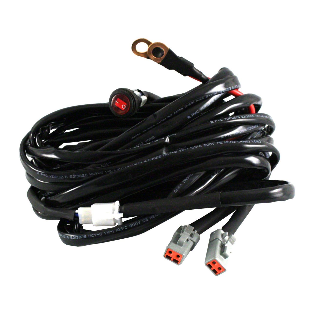Speed Demon Lights Jeep Gladiator 2-Light High Power Wiring Harness 10 ...