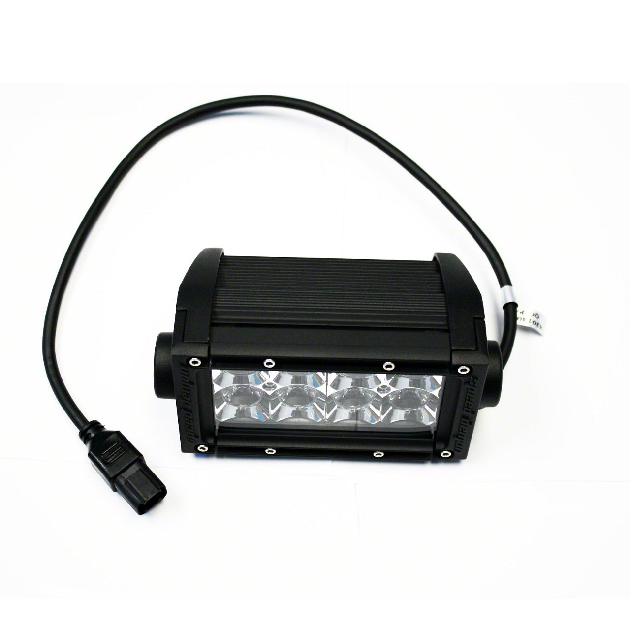 Speed Demon Lights Jeep Wrangler DRC 4-Inch CREE LED Light Bar; Silver ...