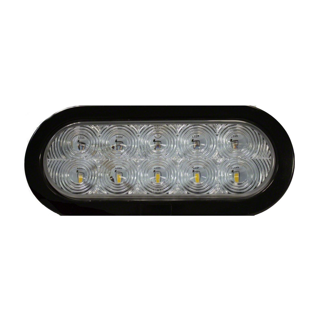 Speed Demon Lights Tacoma 6-Inch DOT/SAE LED Marker Light; Clear 10 ...