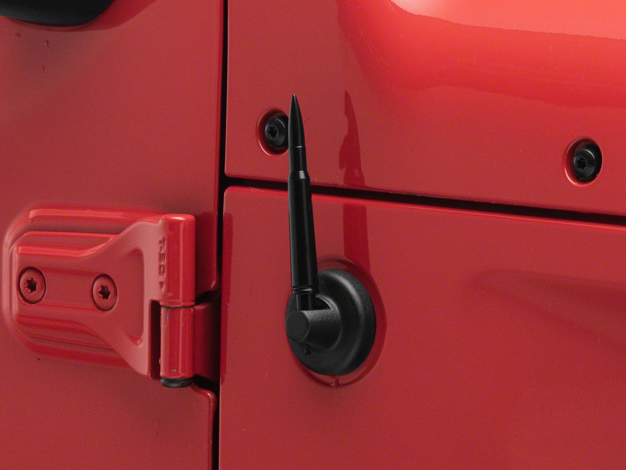 SpeedForm Jeep Wrangler Aluminum Bullet Antenna; 5-Inch J216447 (97-23 ...