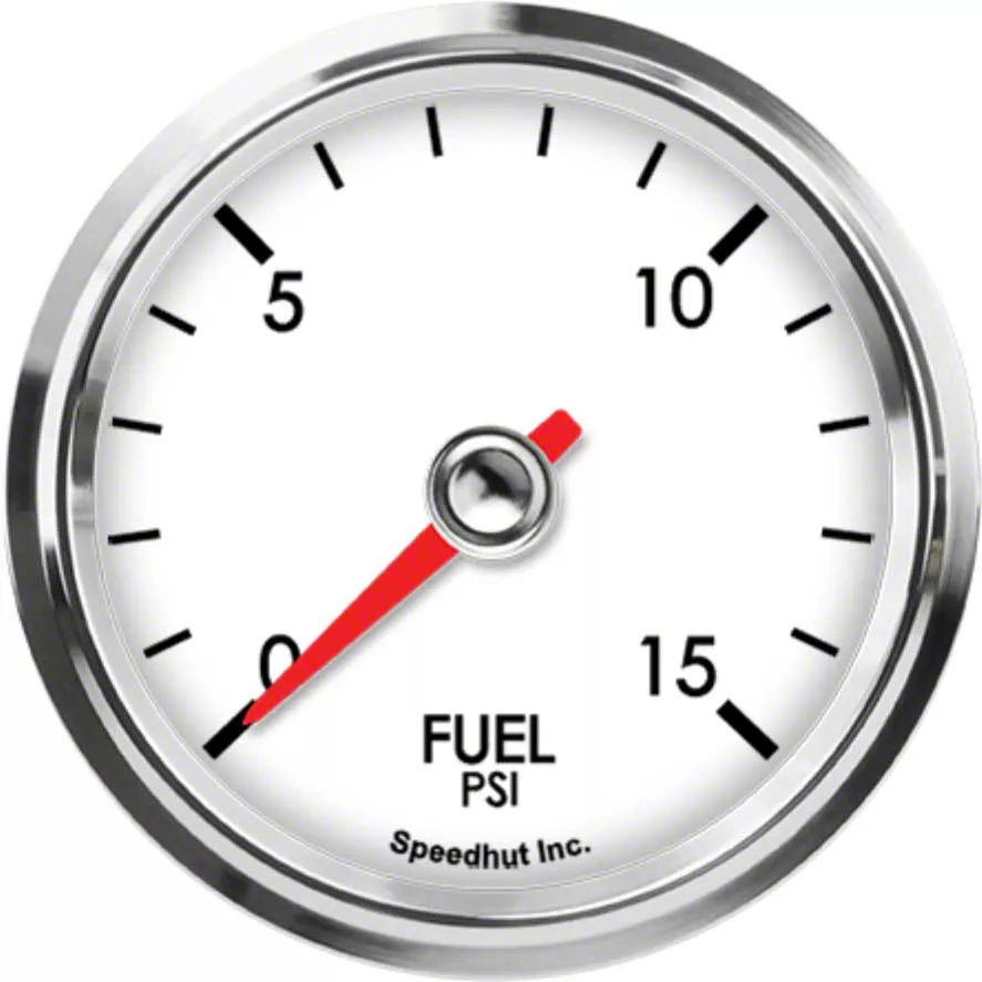 Speedhut Universal XT Legacy Series 2-5/8-Inch Fuel Pressure Gauge ...