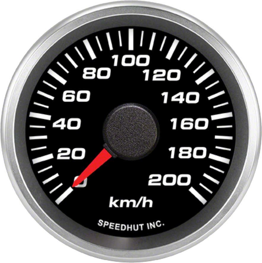Speedhut Universal XT Revolution Series 2-1/16-Inch GPS Speedometer ...