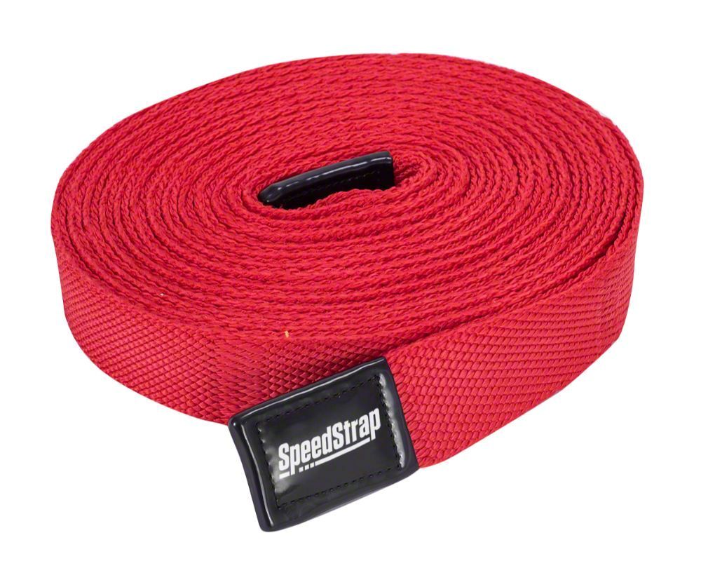 SpeedStrap Bronco 2-Inch x 50-Foot Big Daddy Weavable Recovery Strap ...