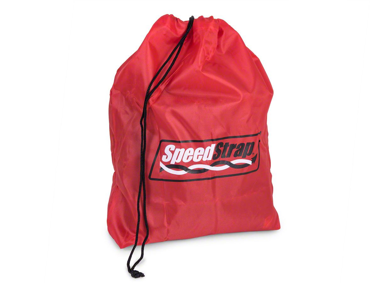 SpeedStrap Tacoma Draw String Storage Bag; Red 40030 - Free Shipping