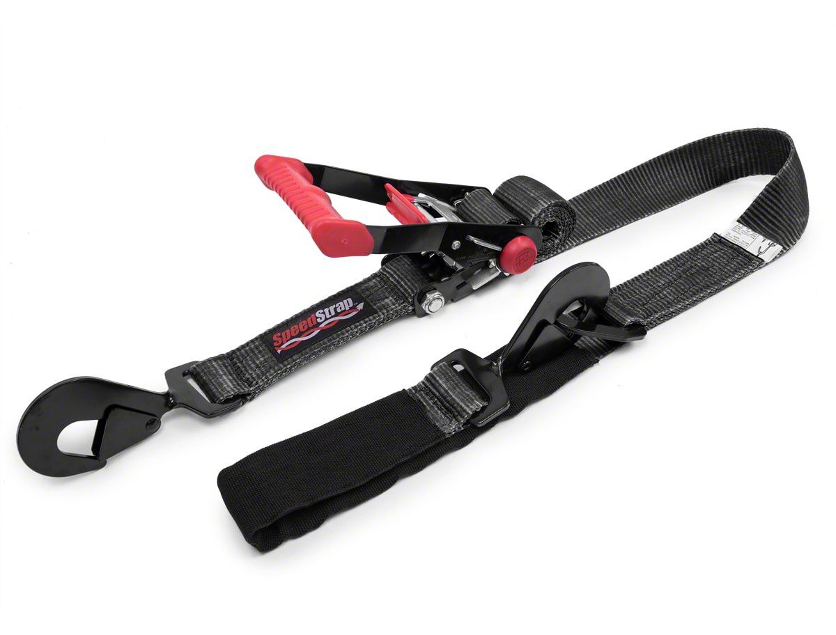 SpeedStrap Tundra 2-Inch x 8-Foot Ratchet Tie Down with Twisted Snap ...