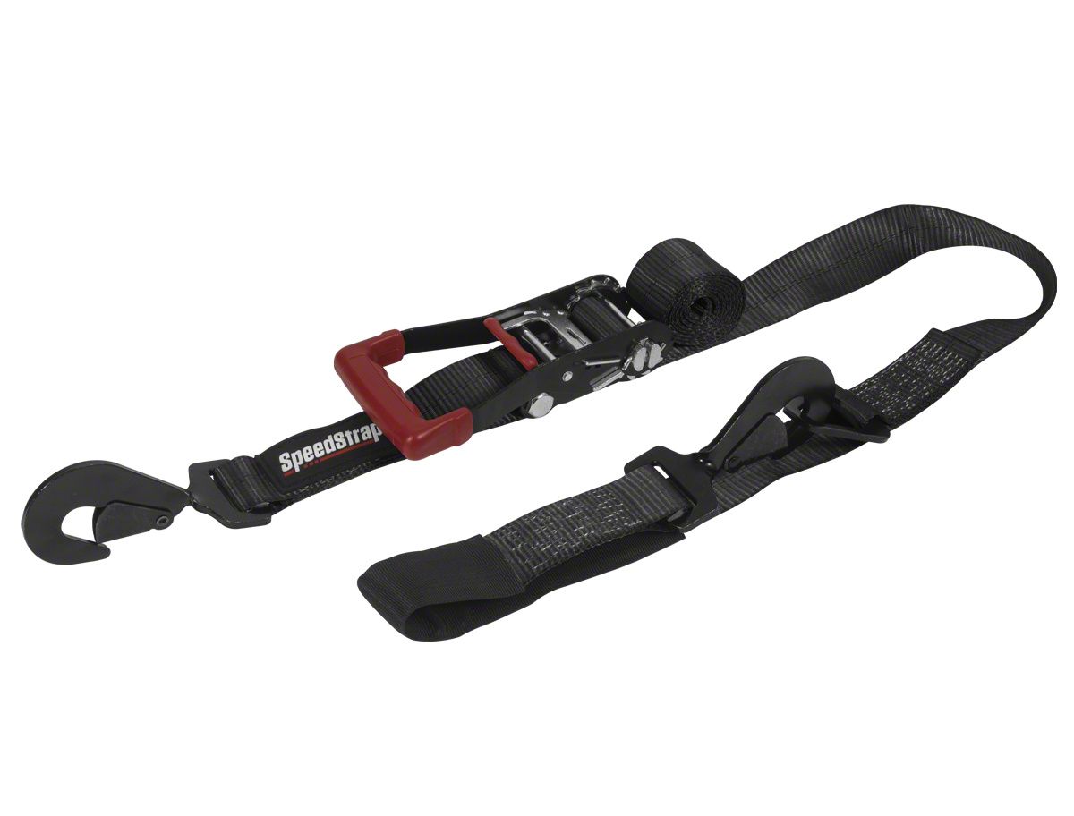 SpeedStrap Tundra 2-Inch x 10-Foot Ratchet Tie Down with Twisted Snap ...