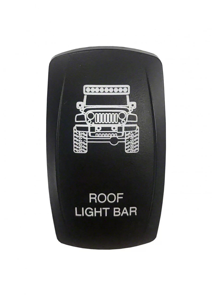 sPOD Jeep Wrangler Roof Light Bar Rocker Switch 860500 (07-18 Jeep ...