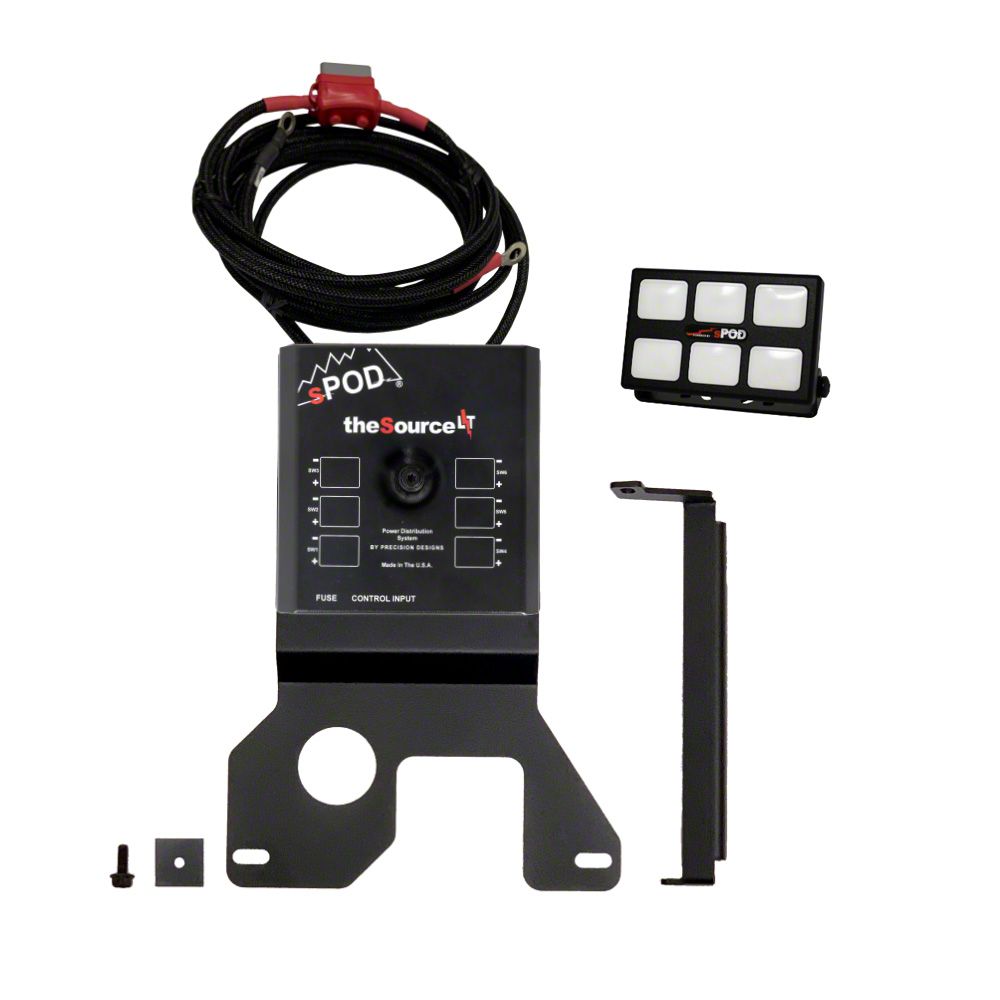 sPOD Jeep Wrangler SourceLT Mini6 Vehicle Specific Kit 873170 (21-26 ...