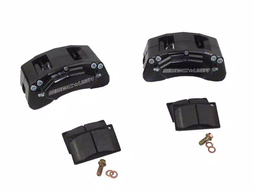 SSBC-USA Jeep Wrangler M6-Moab Front 6-Piston Caliper and Performance Brake Pad Upgrade Kit ...