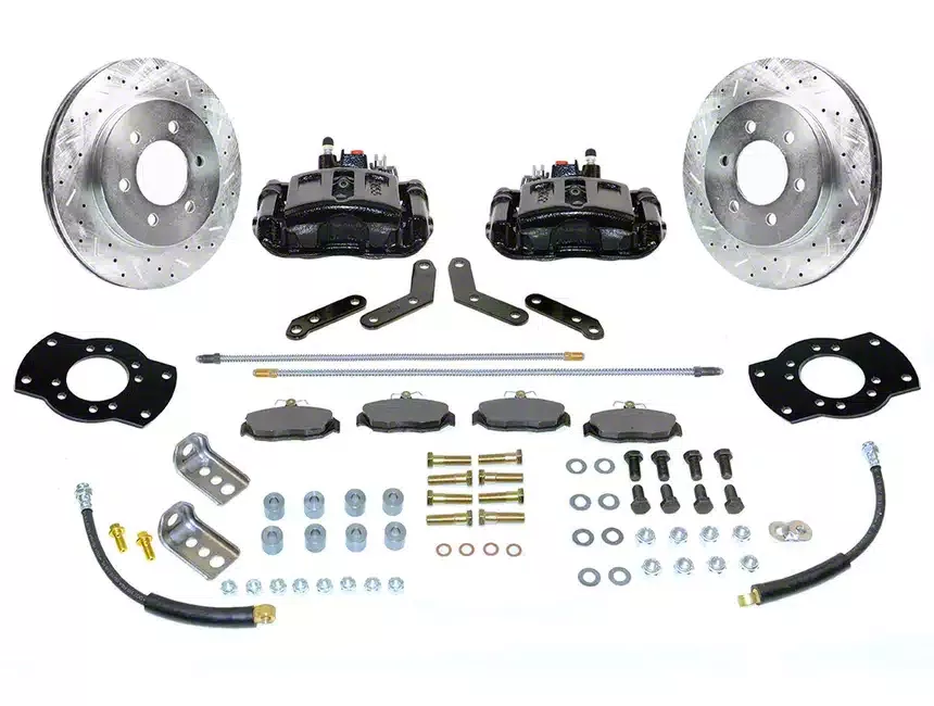 SSBC-USA Jeep Wrangler Rear Disc Brake Conversion Kit with Built-In ...