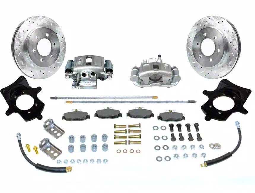 SSBC-USA Jeep Wrangler Rear Disc Brake Conversion Kit with Built-In ...
