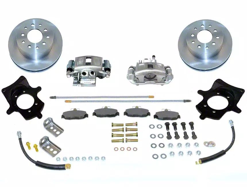 SSBC-USA Jeep Wrangler Rear Disc Brake Conversion Kit with Built-In ...