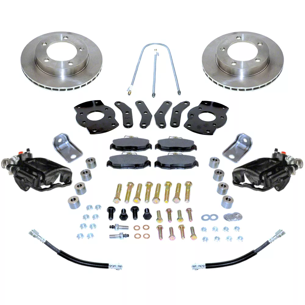 SSBC-USA Jeep Wrangler Rear Disc Brake Conversion Kit with Built-In ...