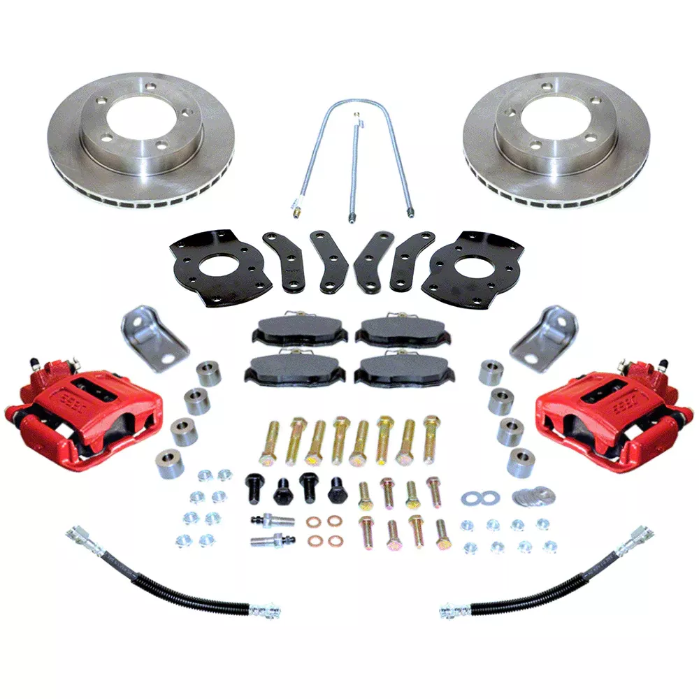 SSBC-USA Jeep Wrangler Rear Disc Brake Conversion Kit with Built-In ...