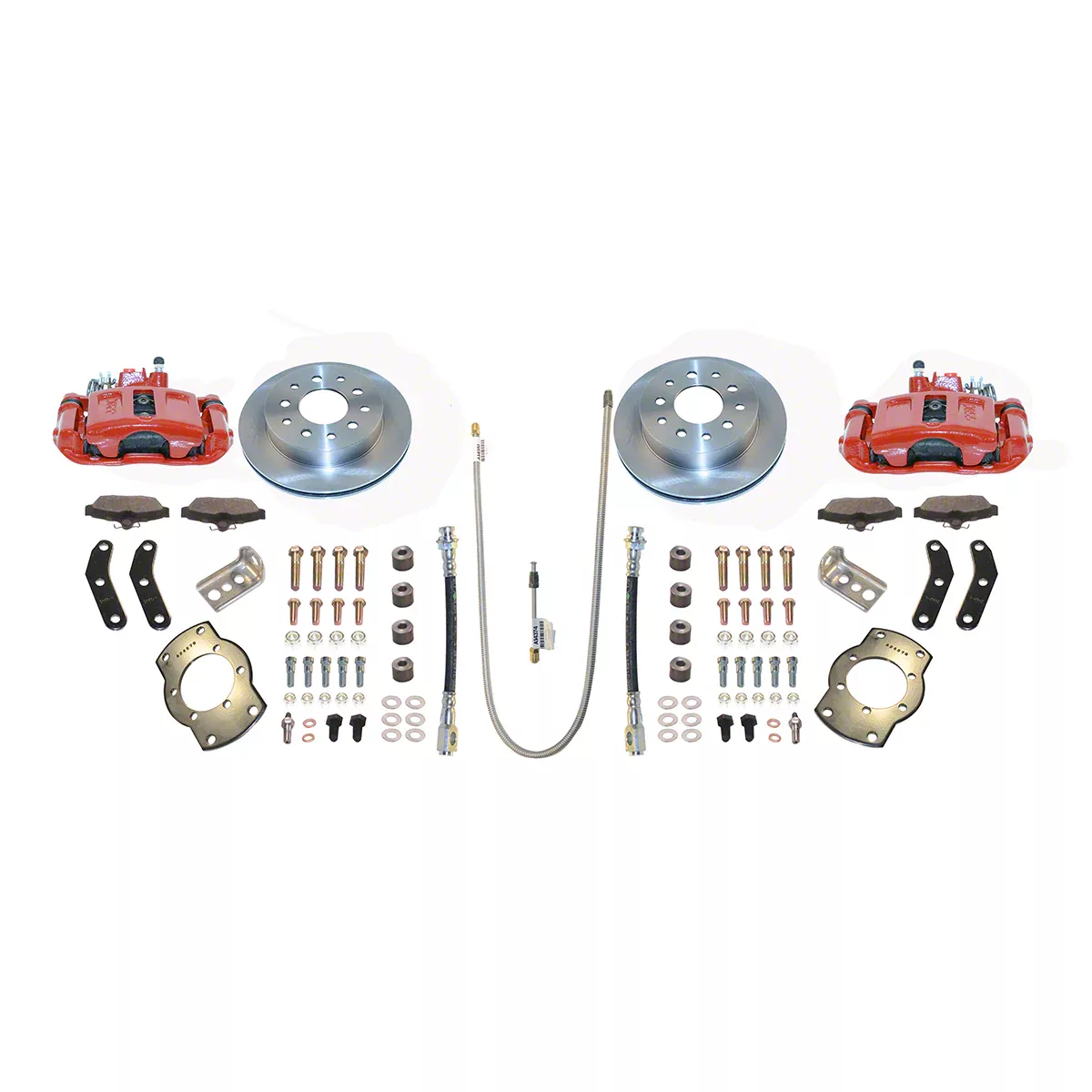 SSBC-USA Jeep Wrangler Rear Disc Brake Conversion Kit with Built-In ...