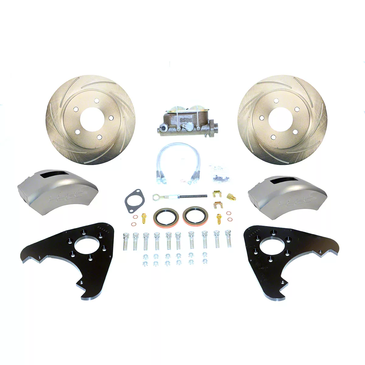 SSBC-USA Jeep Wrangler Super Twin 2-Piston Front Disc Brake Conversion ...