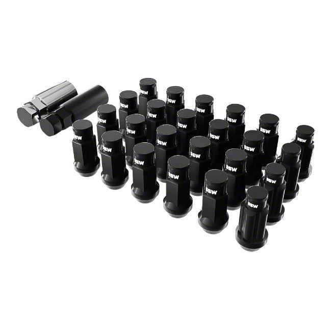 SSW Off-Road Wheels Toyota 4-Runner Black Closed Ended Lug Nuts; 14x1 ...