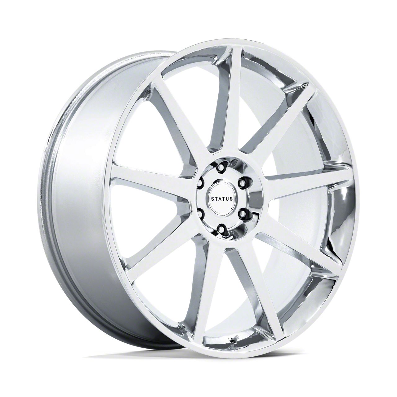 Status Tacoma Mammoth Chrome 6-Lug Wheel; 24x10; 30mm Offset ...