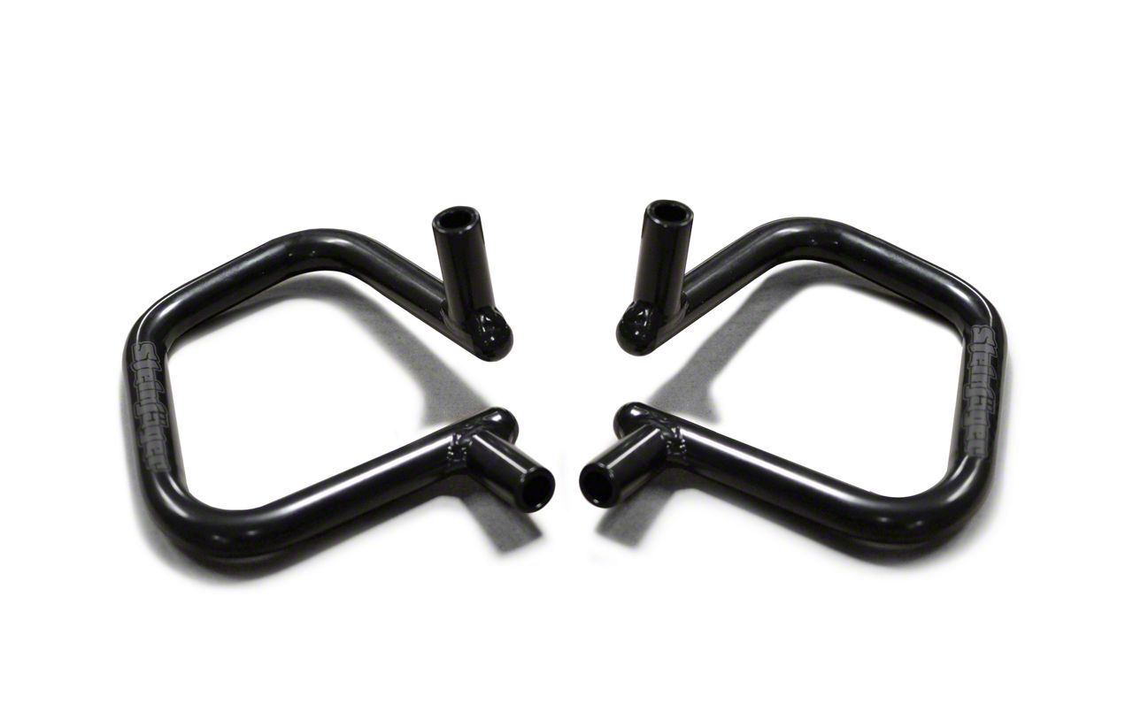 Steinjager Jeep Wrangler Front Rigid Wire Form Grab Handles - Bare ...