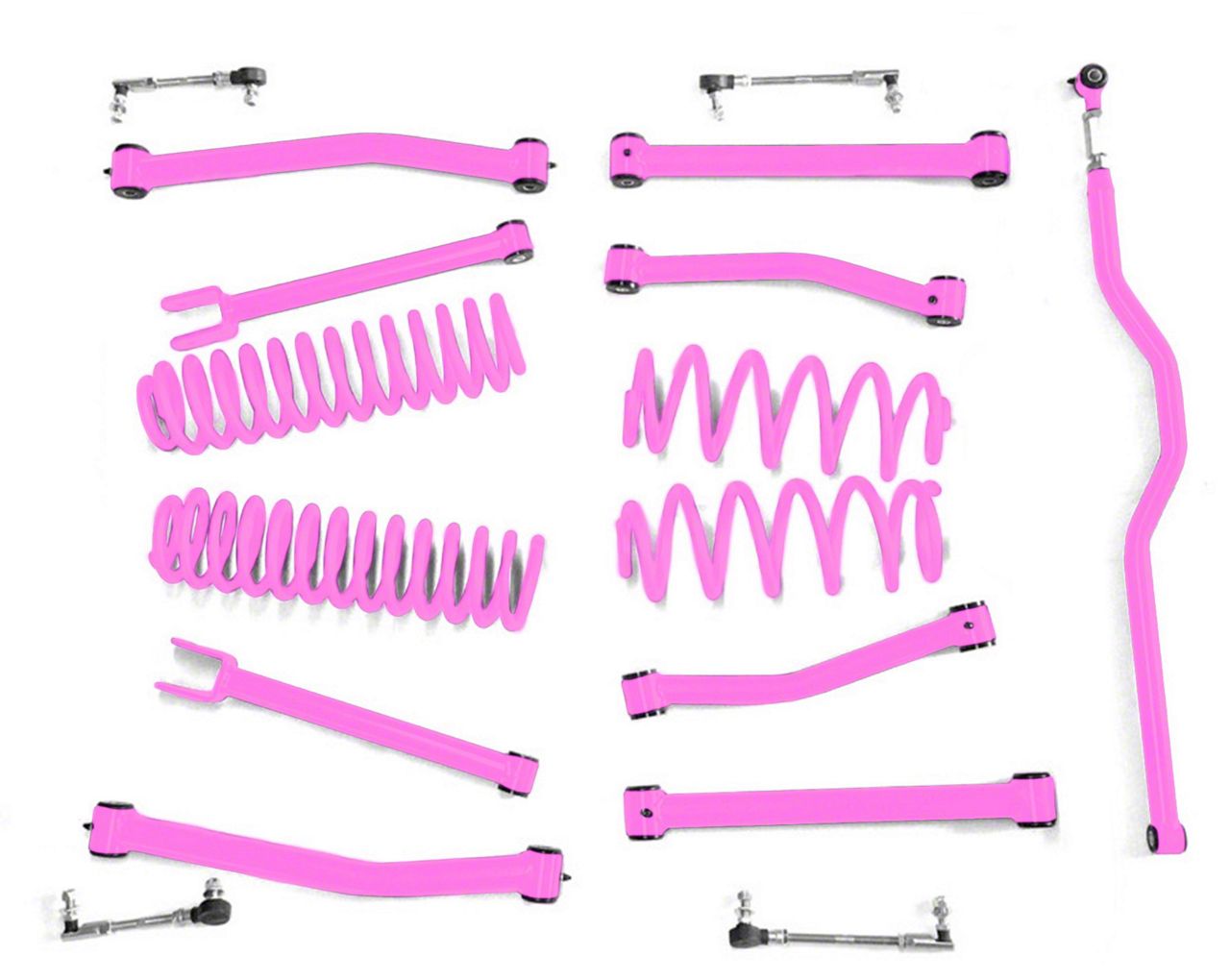 Steinjager Jeep Wrangler 2.50-Inch Suspension Lift Kit; Pinky J0060564 ...