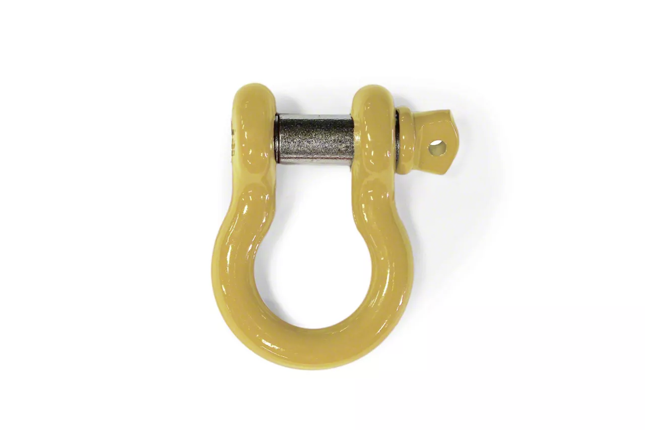 Steinjager Jeep Wrangler 3/4-Inch D-Ring Shackle; Military Beige ...