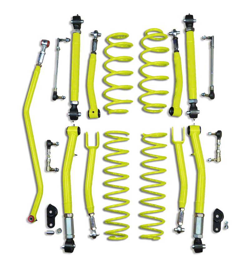 Steinjager Jeep Wrangler 3.50-Inch Double Adjustable Suspension Lift ...