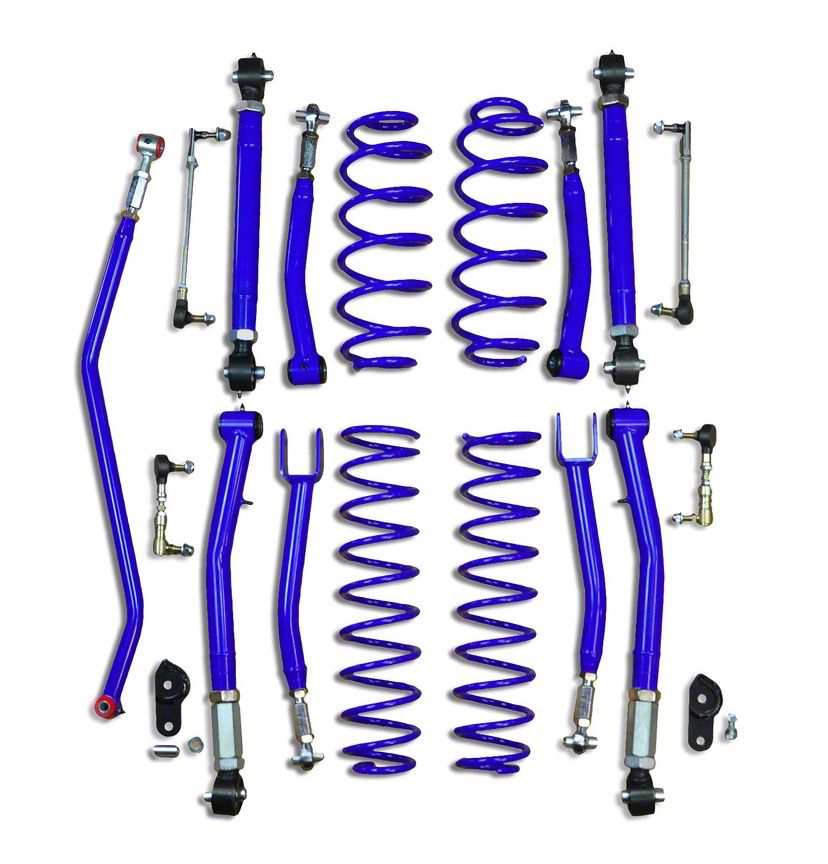 Steinjager Jeep Wrangler 3.50-Inch Double Adjustable Suspension Lift ...