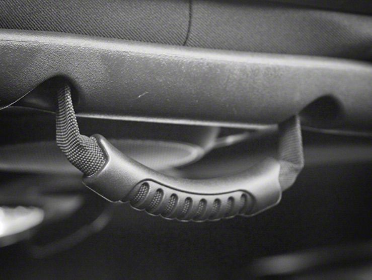 Steinjager Jeep Wrangler Grab Handles; Rear; Unlimited J0050930 (07-18 ...