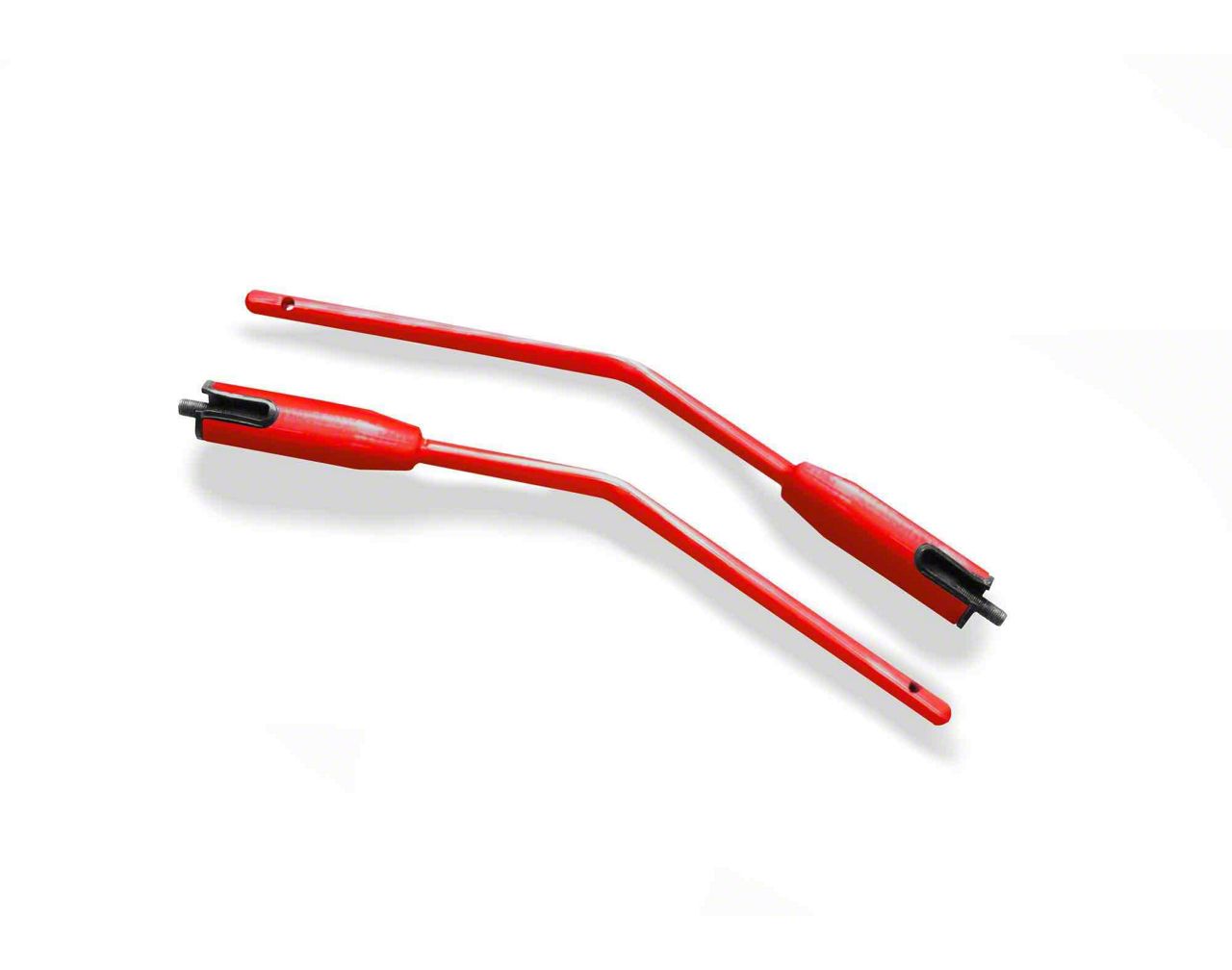 Steinjager Jeep Wrangler Premium Mirror Legs; Red Baron J0050006 (18-26 ...