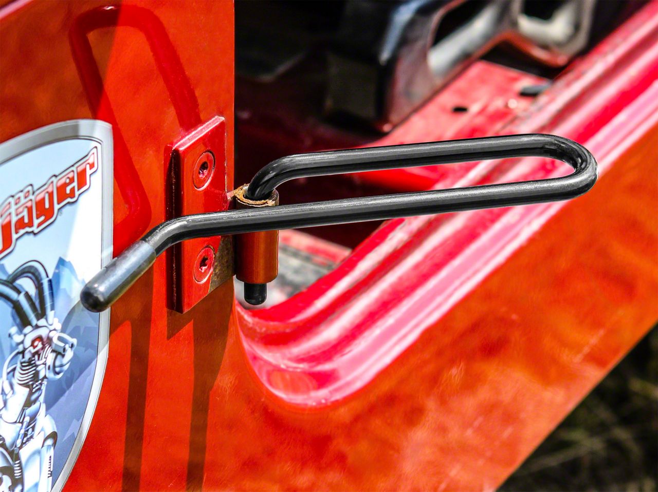 Steinjager Jeep Wrangler Stationary Foot Rest Kit - Bare Metal J0045919 ...