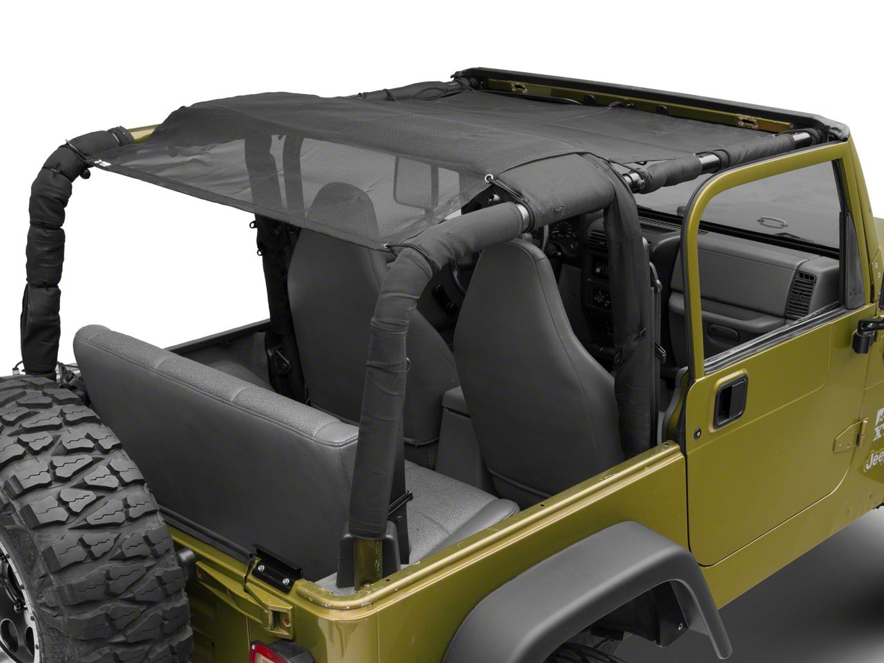 Steinjager Jeep Wrangler Teddy Top Full Length Solar Screen Cover ...