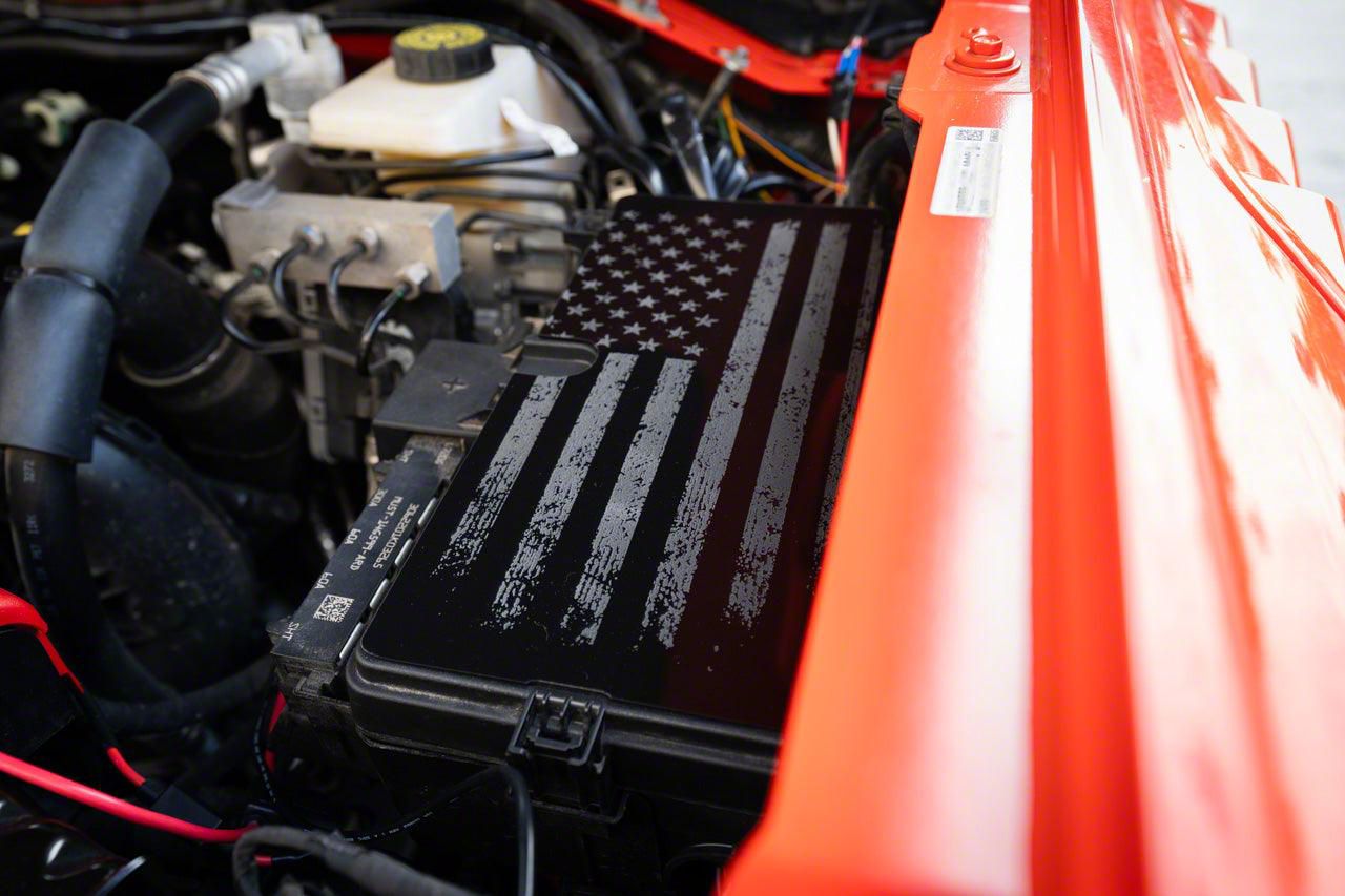 StickerFab Bronco Laser Series Acrylic Fuse Box Cover Overlay ...