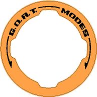 StickerFab Bronco Printed Series GOAT Mode Dial Ring Overlay V2; Area ...
