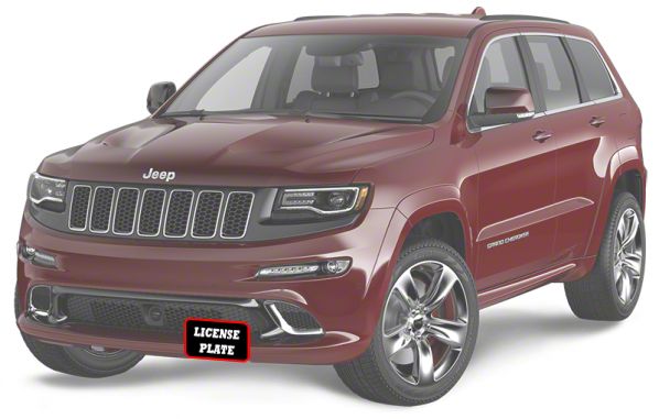 Sto N Sho Jeep Grand Cherokee Detachable Front License Plate Bracket ...