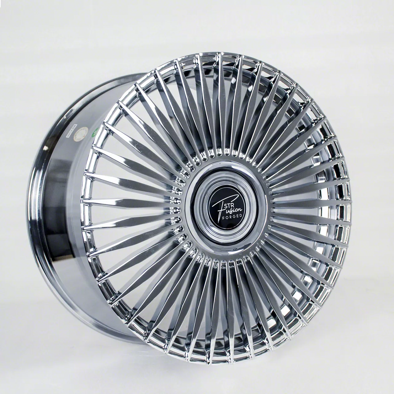 STR Fusion Forged Titan STR803 Chrome 6-Lug Wheel; 22x9.5; 31mm Offset ...