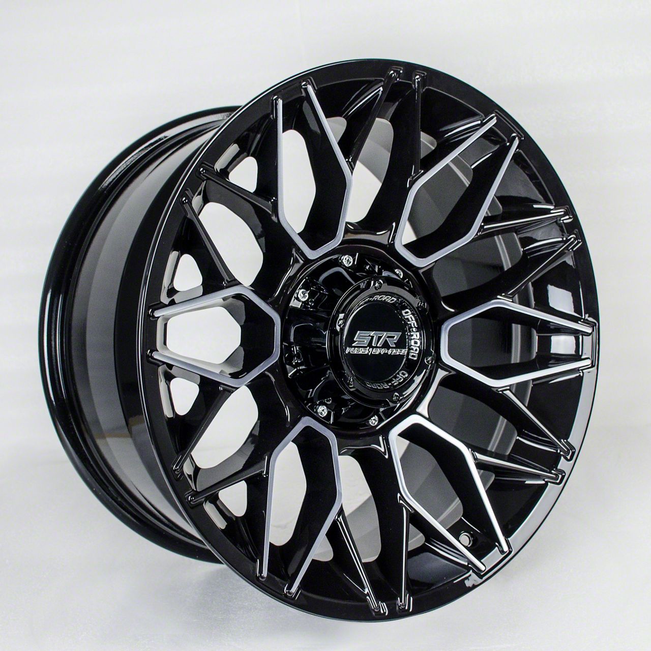 STR Fusion Offroad Titan STR92 Dark Tint 6-Lug Wheel; 20x10; 0mm Offset ...