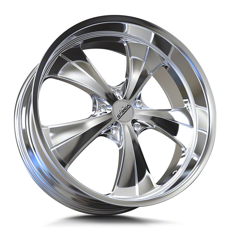 Strada Toyota 4-Runner Old Skool Chrome 6-Lug Wheel; 24x10; 24mm Offset ...