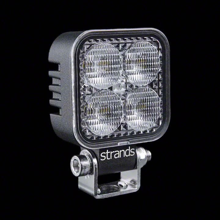 Strands Lighting Jeep Wrangler 2-Inch Unity Work LED Light; Flood 809234 (Universal; Some ...